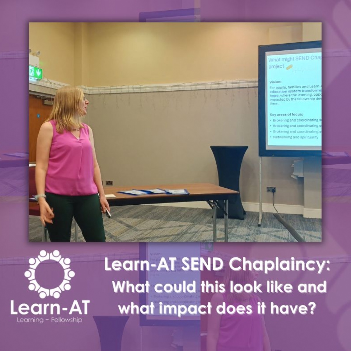 Learn Academies Trust - SEND Chaplain Inspiring Others